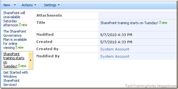 SharePoint: List View Styles | Mike Smith's Tech Training Notes ...